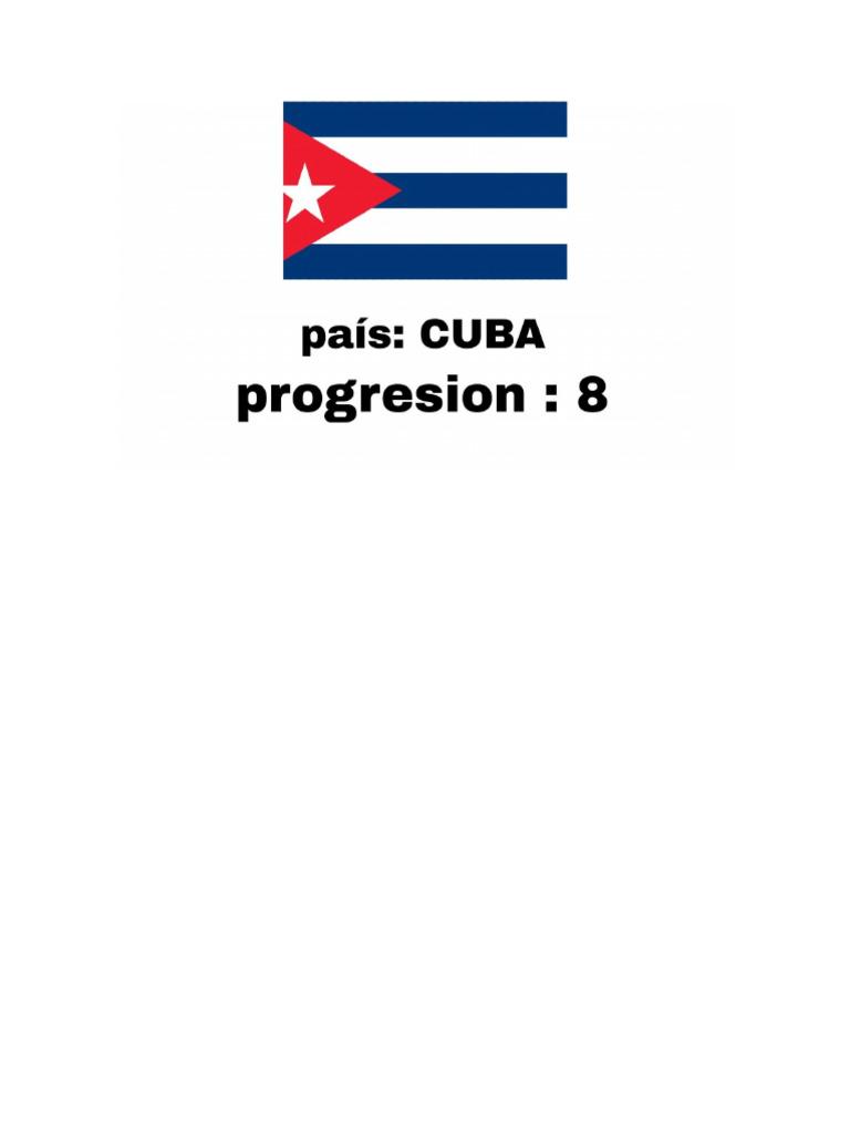 Progresion 8 | PDF