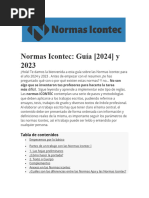 Trabajo Escrito-Normas Icontec | PDF