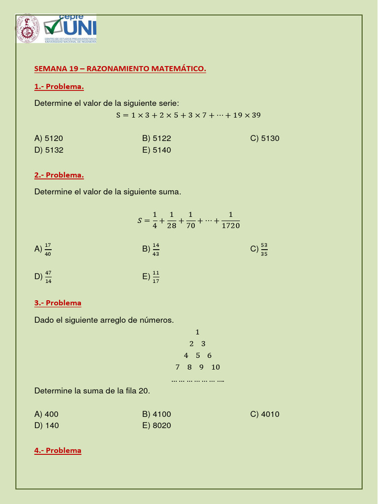 Semana 19 2024-2 RM MISCELANEA III | PDF