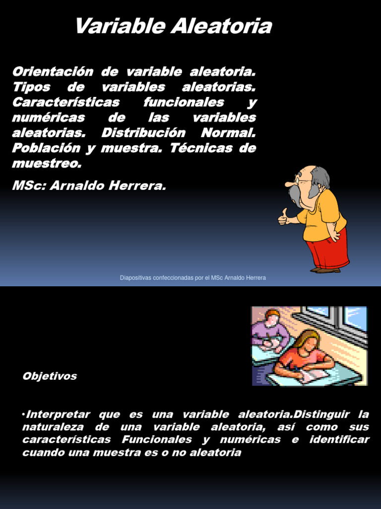 Clase 2.Variable Aleatoria. | PDF | Muestreo (Estadísticas ...