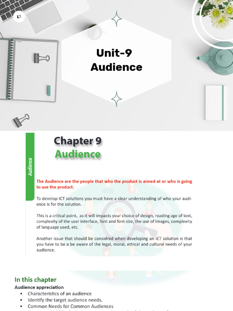 IGCSE ICT Chapter 9 - Audience | PDF | Copyright Infringement | Computing