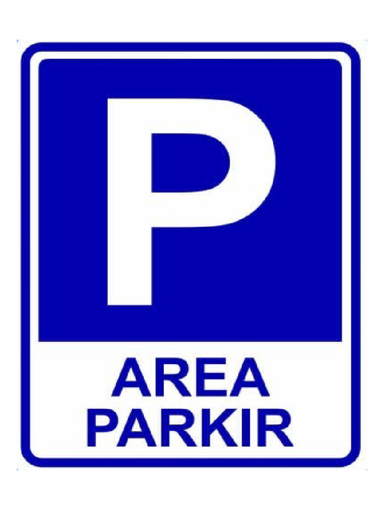 Logo Area Parkir | PDF