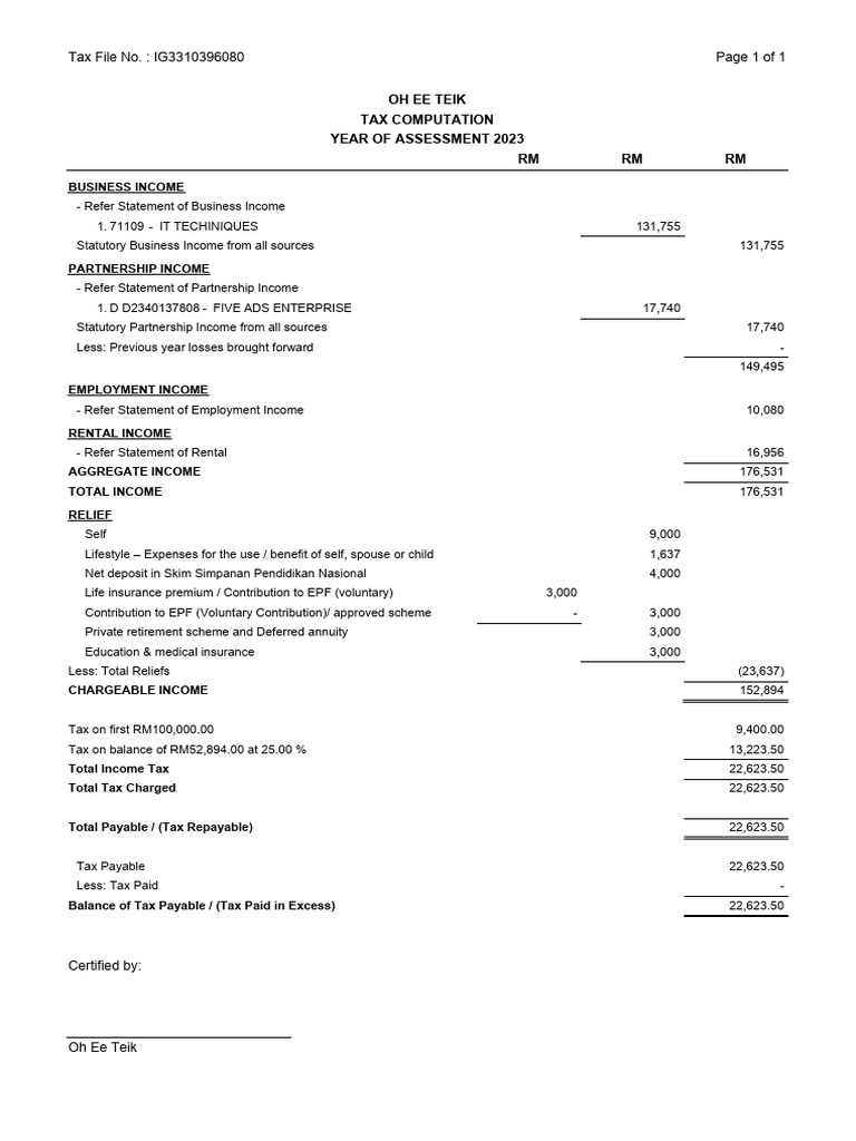 Tax Booklet | PDF | Expense | Taxes