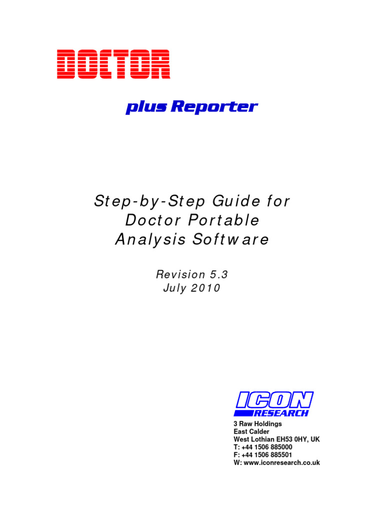 Doctor Step-By-Step Guide 5-3 | PDF | Installation (Computer Programs ...