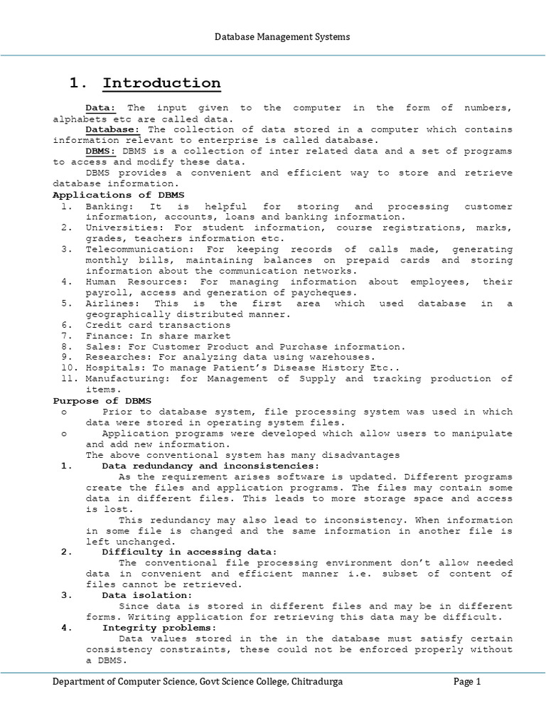 Database Management Systems2013-14 | PDF | Databases | Data Model