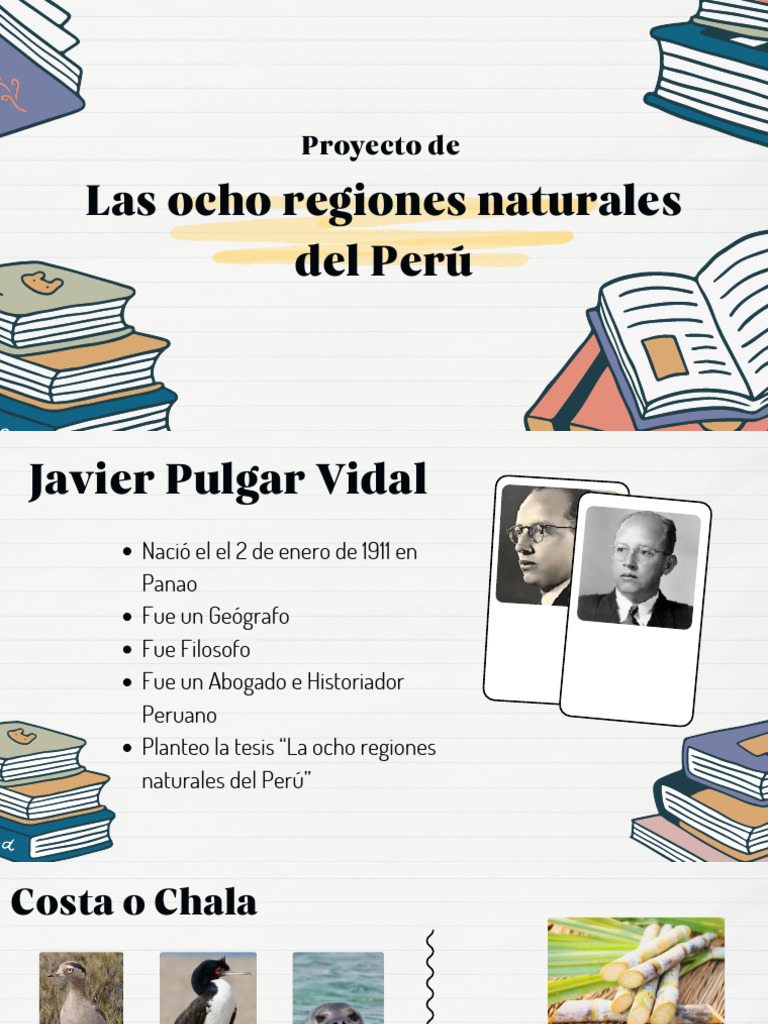 8 Regiones Naturales Del Per | PDF