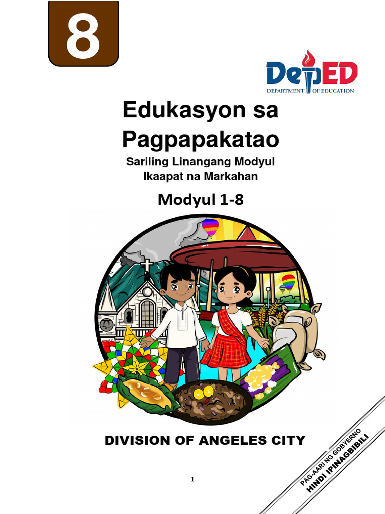 EsP 8 Q4 Modules Week 1 8 1 | PDF