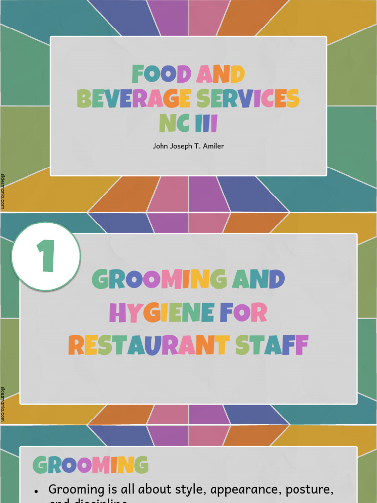 B Grooming and Hygiene, Briefing Session and Sequence | PDF | Waiting ...