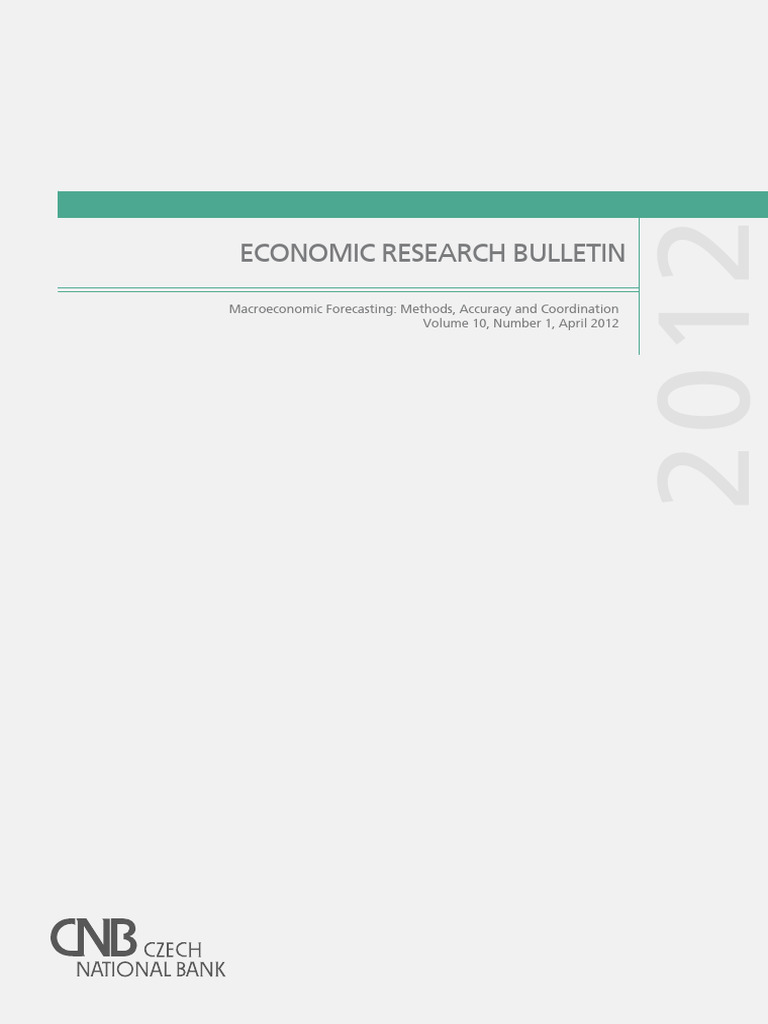 Macroeconomic Forecasting Methods Accura Pdf Forecasting Macroeconomics