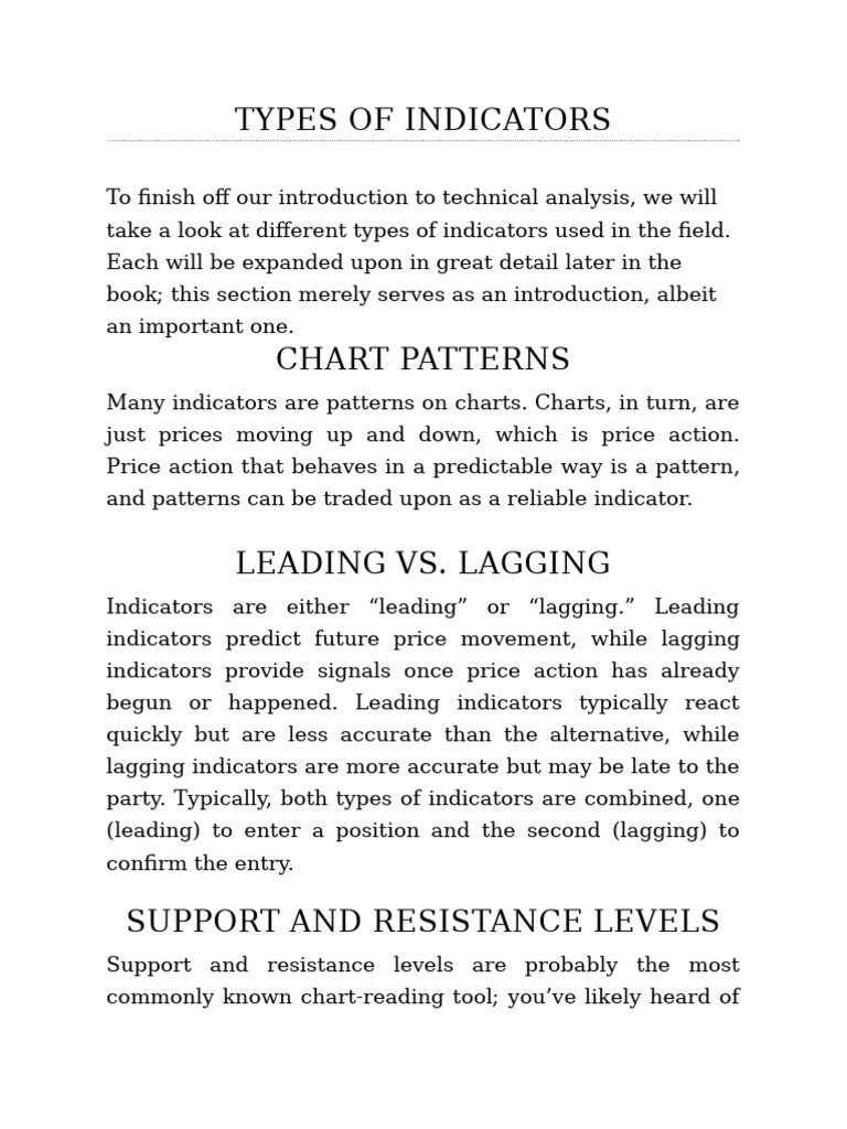 Types of Trading Indicators Explained | PDF | Technical Analysis ...