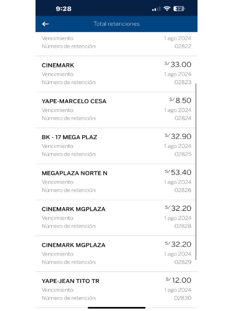 Movimientos Bbva | PDF