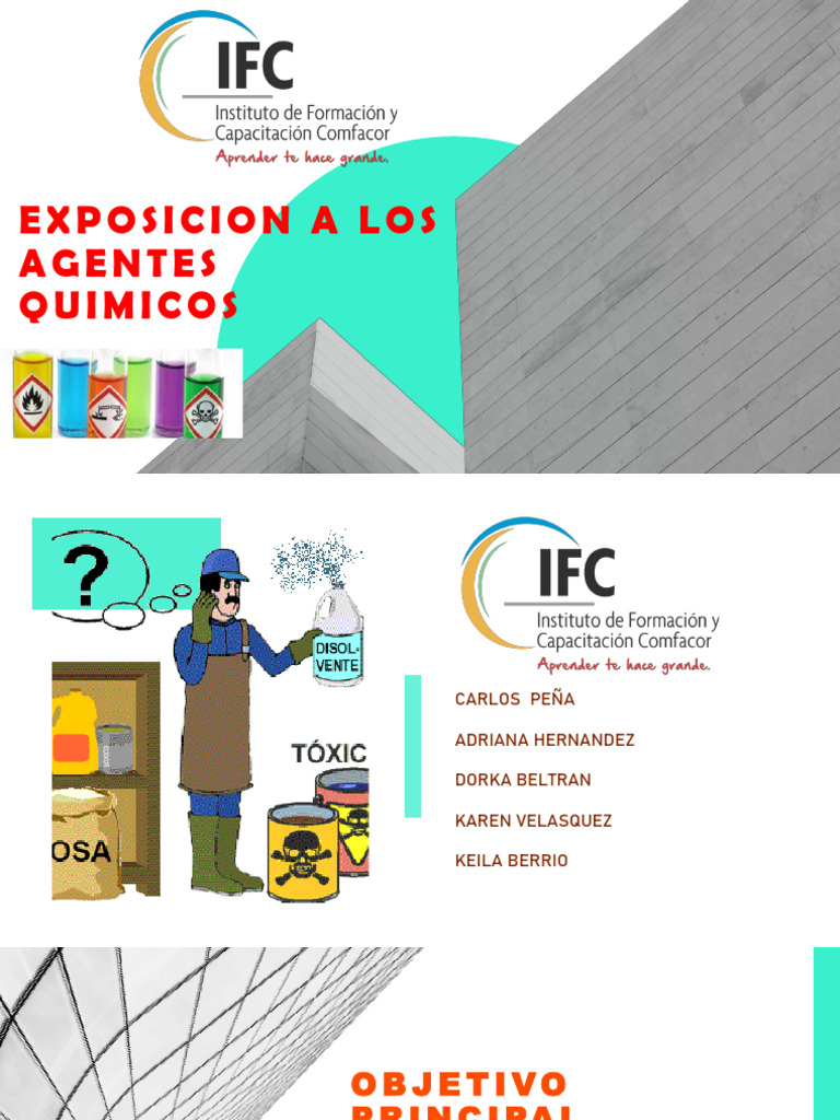 Exposicion A Los Agentes Quimicos Pdf Sustancias Químicas Química
