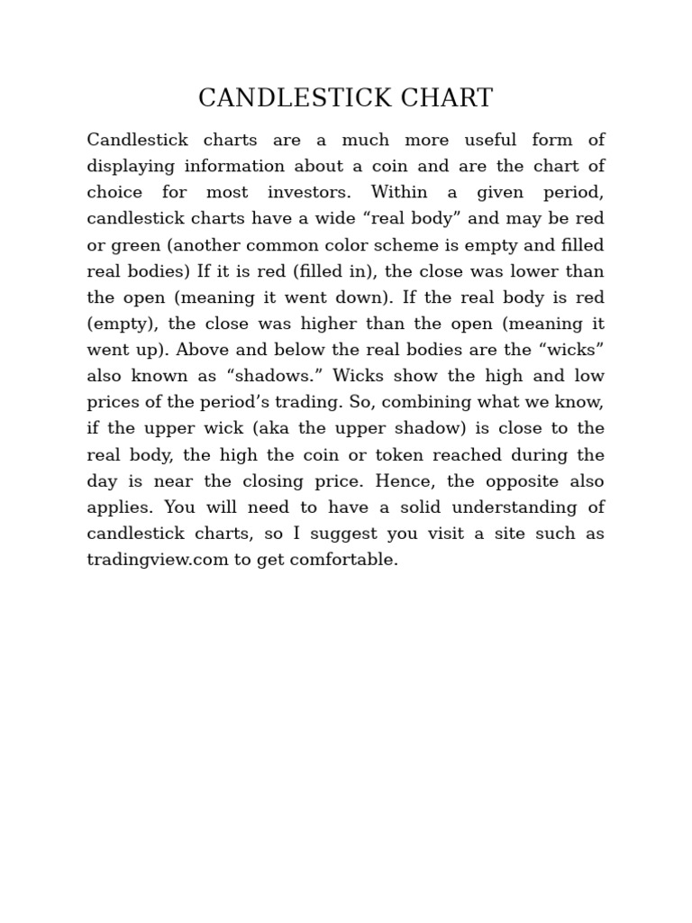 Candlestick Charts in Trading | PDF
