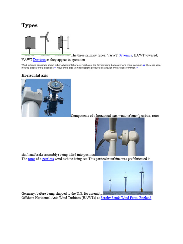 Wind 5 | PDF | Wind Turbine | Rotating Machines