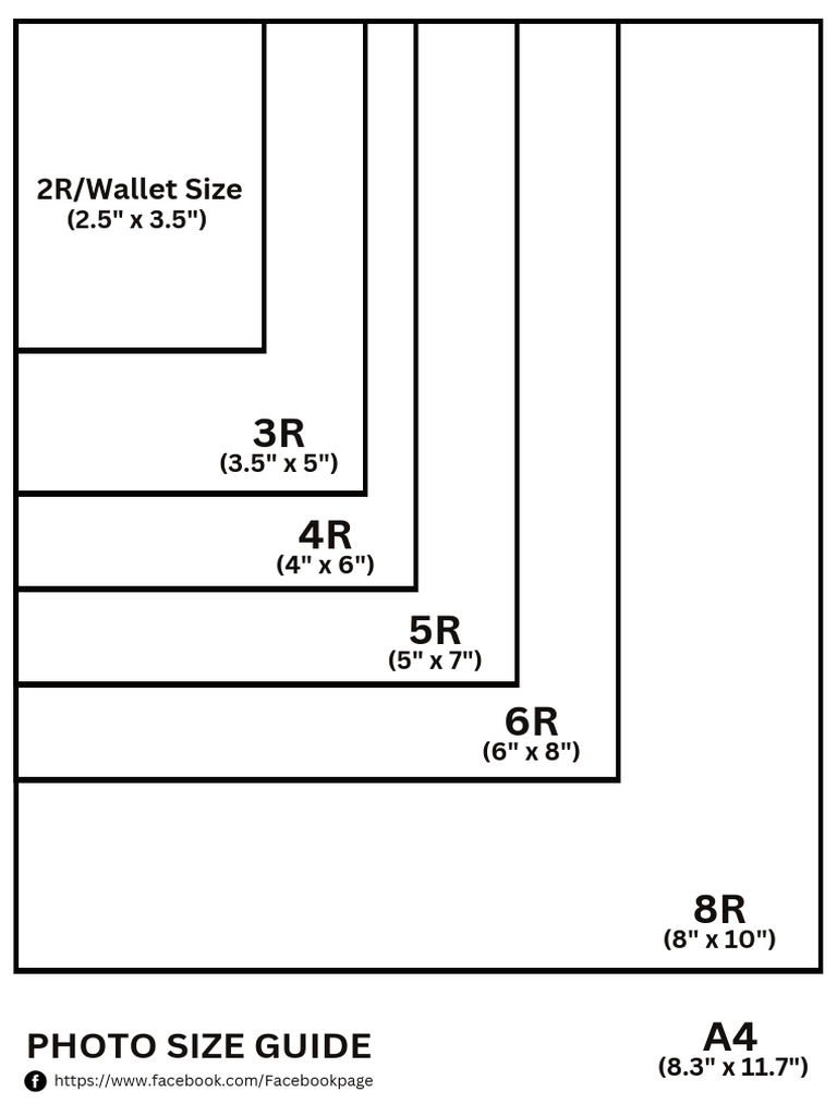 Essential Photo Size Guide | PDF
