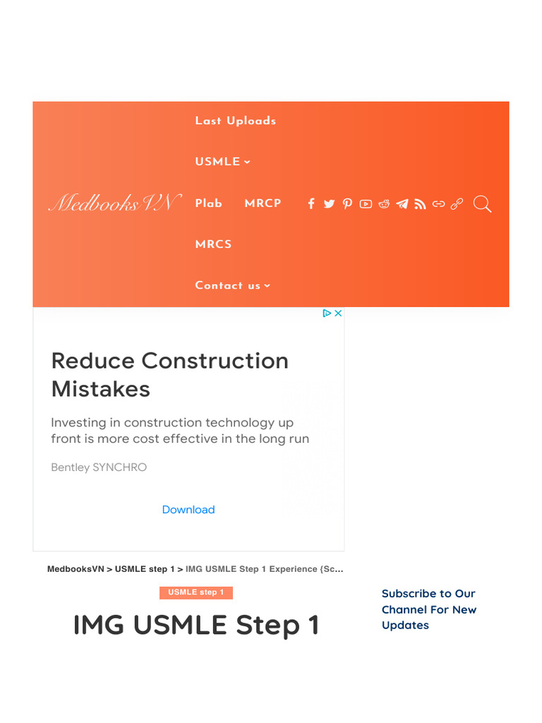IMG USMLE Step 1 Experience (Score #249) December 2020 - MedbooksVN ...