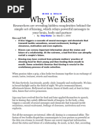 Heart Rate Increase from Kissing | PDF | Heart | Cardiovascular System