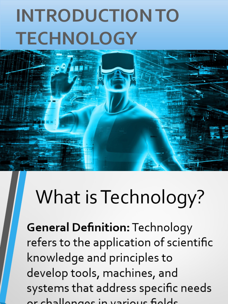 Lesson 1 Introduction To Technology | PDF | Information | Communication