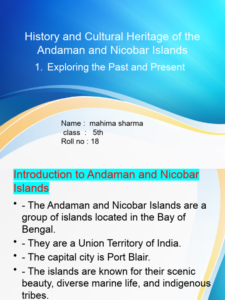 Andaman and Nicobar Islands Presentation | PDF | Social Science | Travel