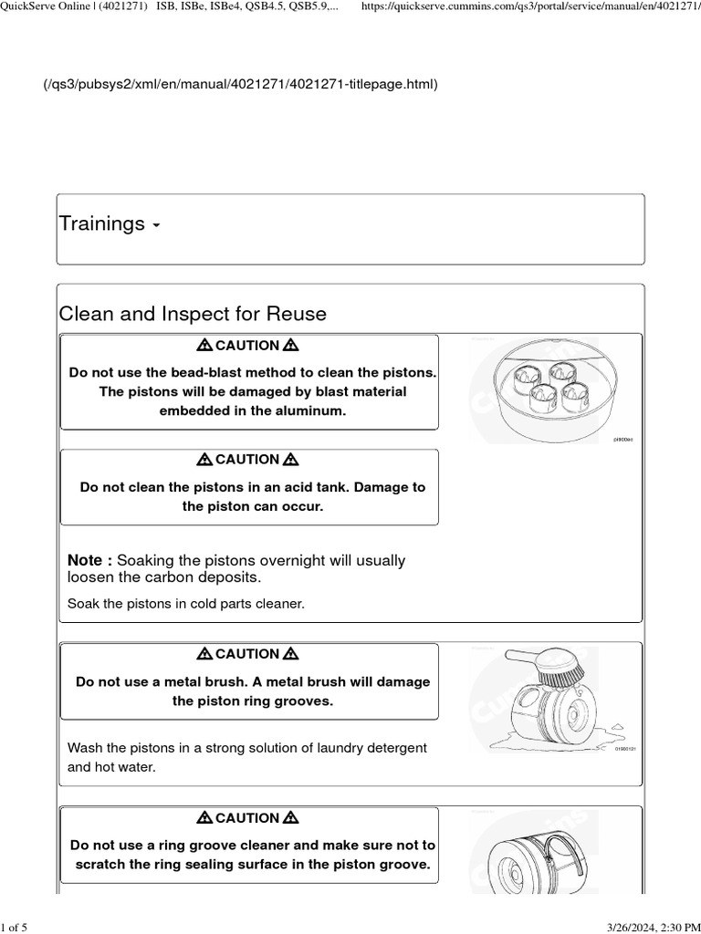 Spesifikasi Piston Engine Pc200 | PDF | Piston | Laundry