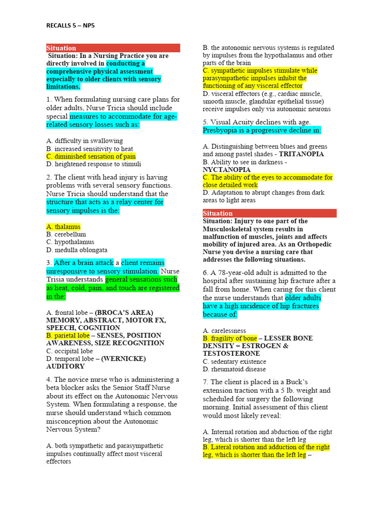 RECALLS-5-NP5-1 | PDF | Acetylcholine | Hearing Loss