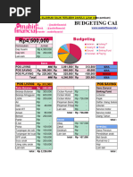 Template Spreadsheet Kaluna - Home Sweet Loan | PDF