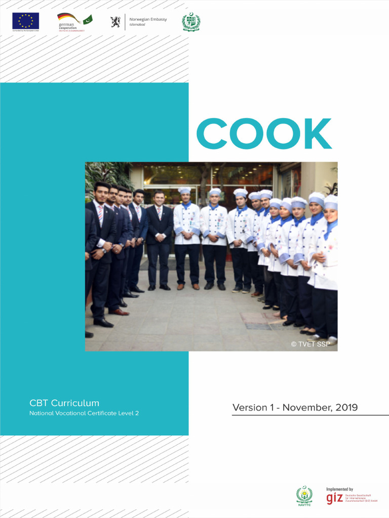 Curriculum Chef Level II | PDF | Chef | Cooking