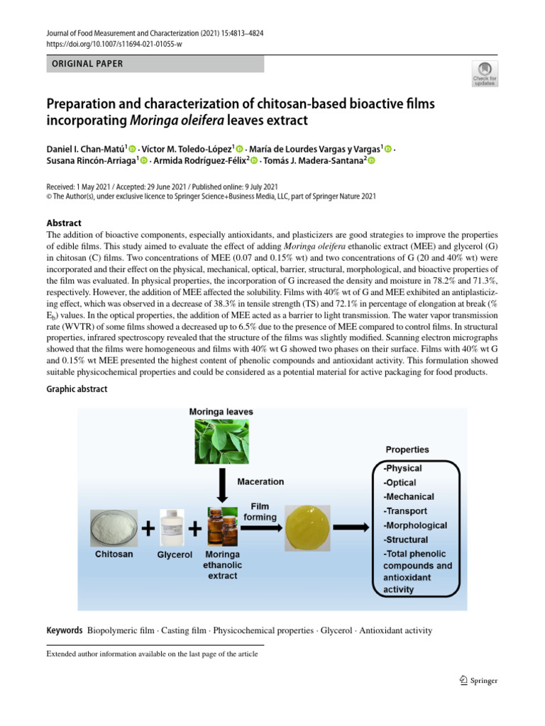 Preparation and Characterization of Chit | PDF | Biopolymer | Chemistry