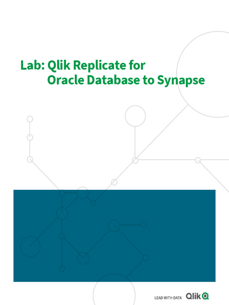 Lab - Qlik Replicate Oracle To Azure Synapse | PDF | Databases | Oracle ...