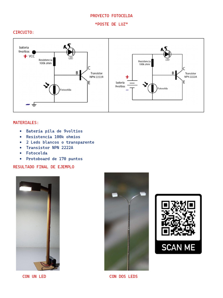 Proyecto Fotocelda | PDF
