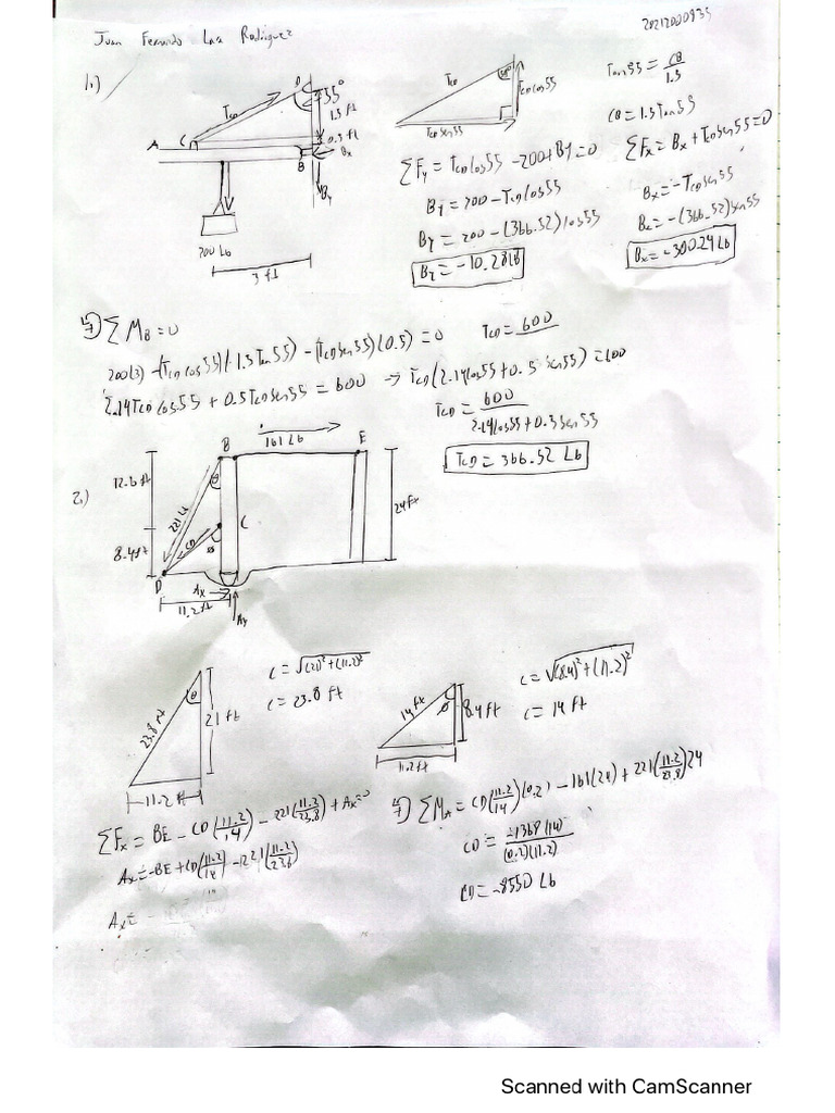 Prueba 2 Estatica | PDF