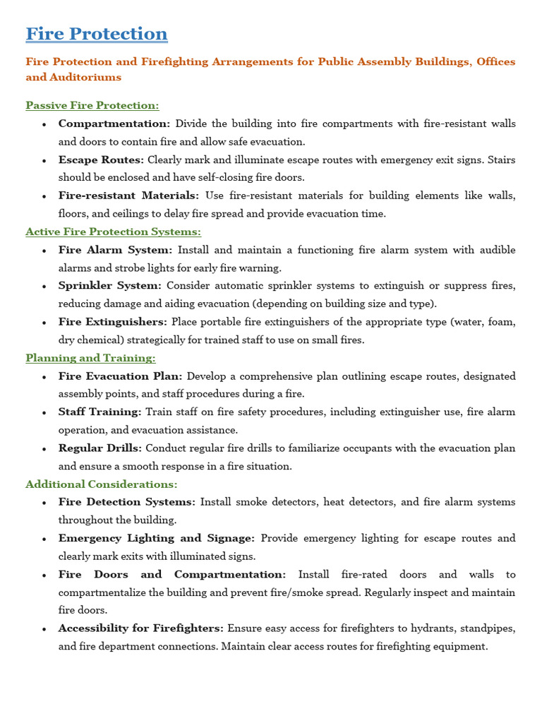 Module 3 Fire Protection | PDF | Fire Safety | Firefighting