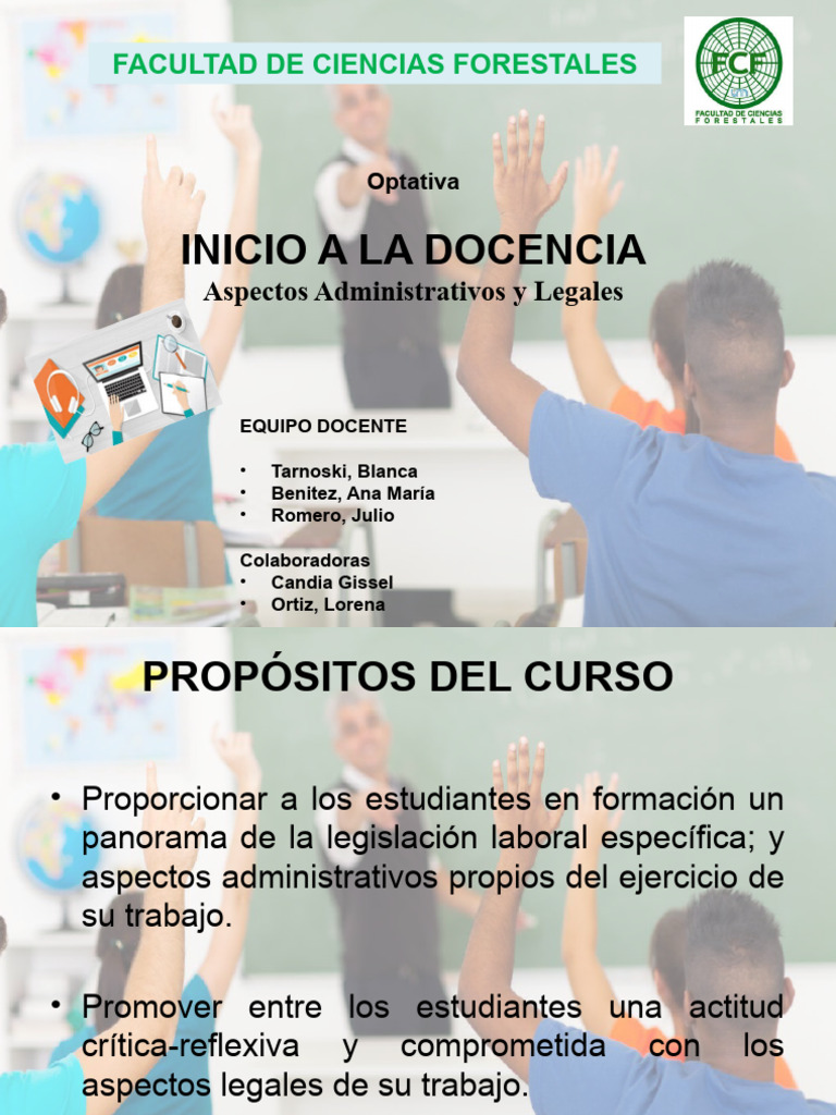 Presentación Del Taller de Inicio A La Docencia | PDF | Maestros | Enseñando