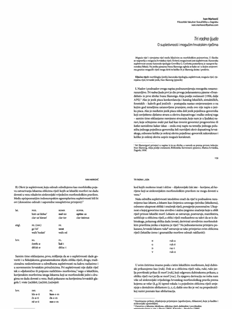 513593.ivan Markovic - Tri Radna Ljuda - 2011 | PDF