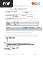 Dhet Application Form 2024 25 Printing of Certificate | PDF
