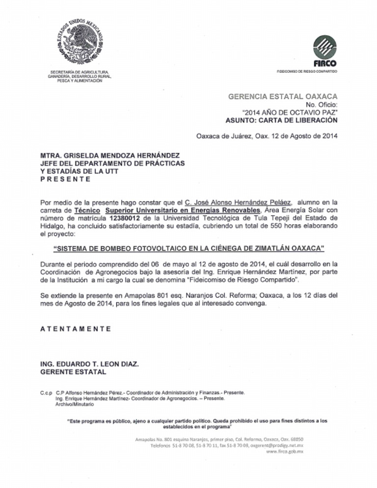 Carta de Terminación Ejemplo | PDF