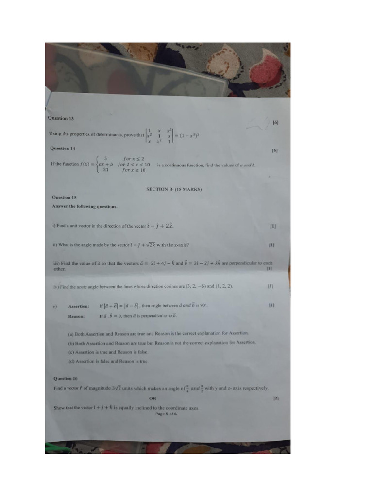 Maths Questions | PDF