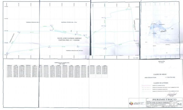 Pampa California 1722 Hectareas | PDF