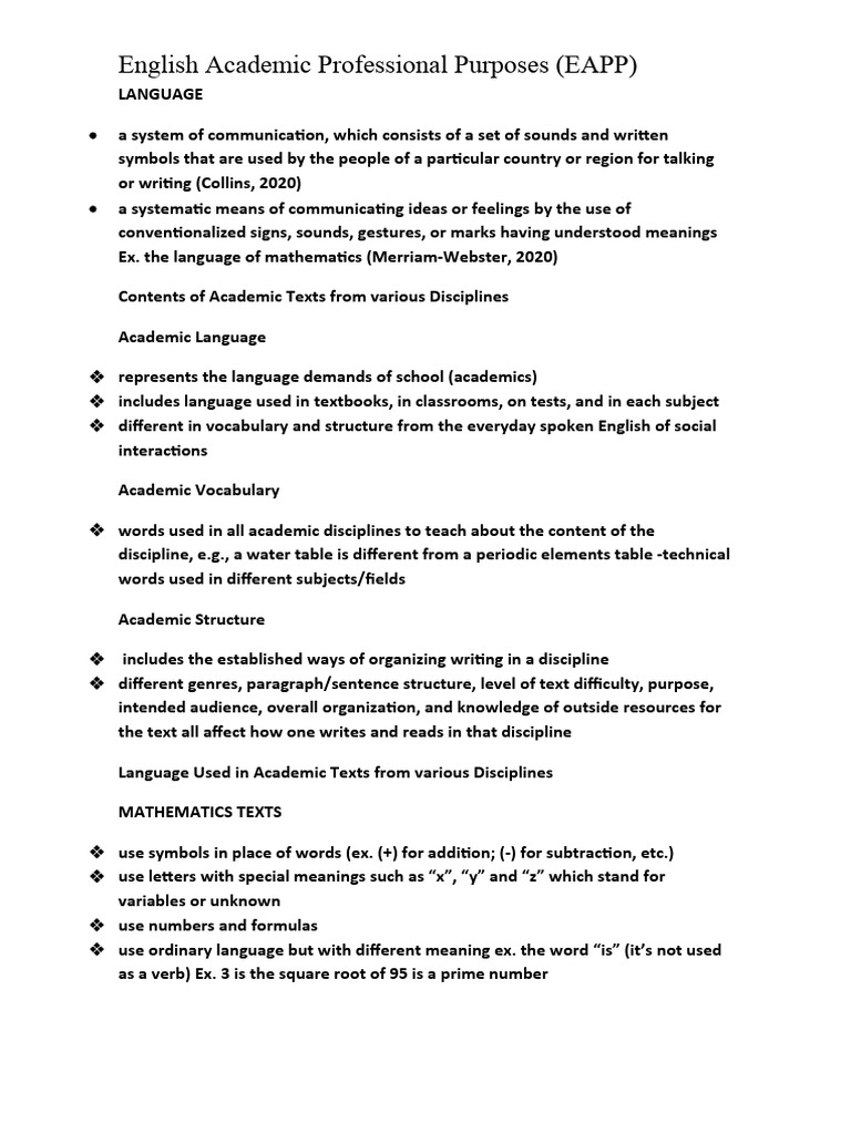 English Academic Professional Purposes | PDF | Essays | English Language