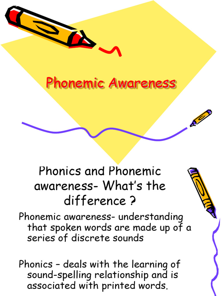 Phonemic Awareness and Phonics Guide | PDF | Syllable | Rhyme