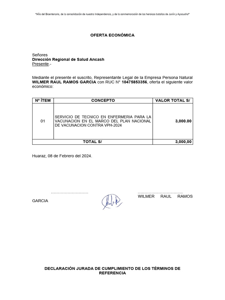 Wilmer Ramos Ordenes | PDF