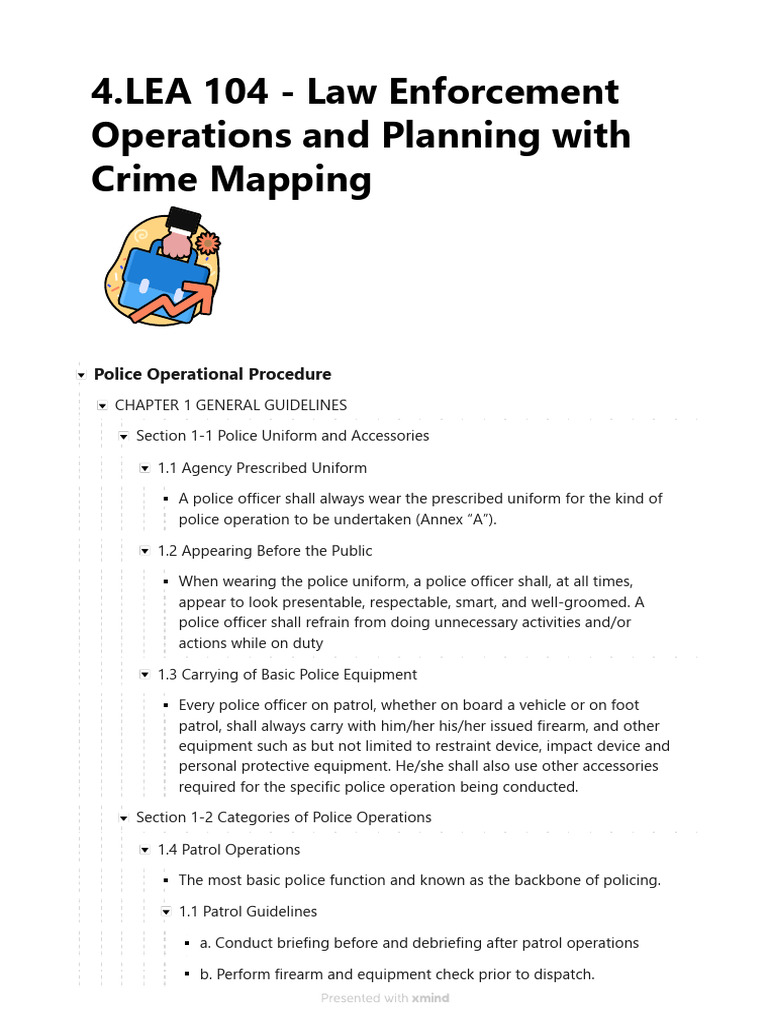 10 - Law Enforcement Operations and Planning With Crime Mapping | PDF ...