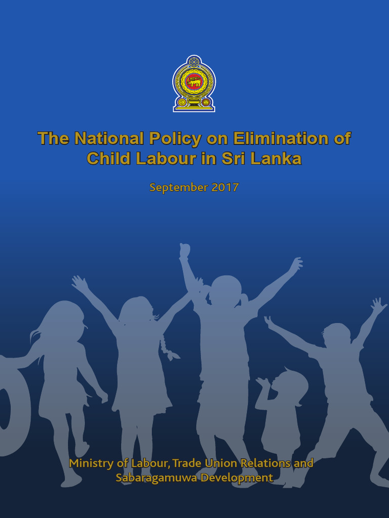 The National Policy Child Labour SL | PDF | Child Labour | Labour Law