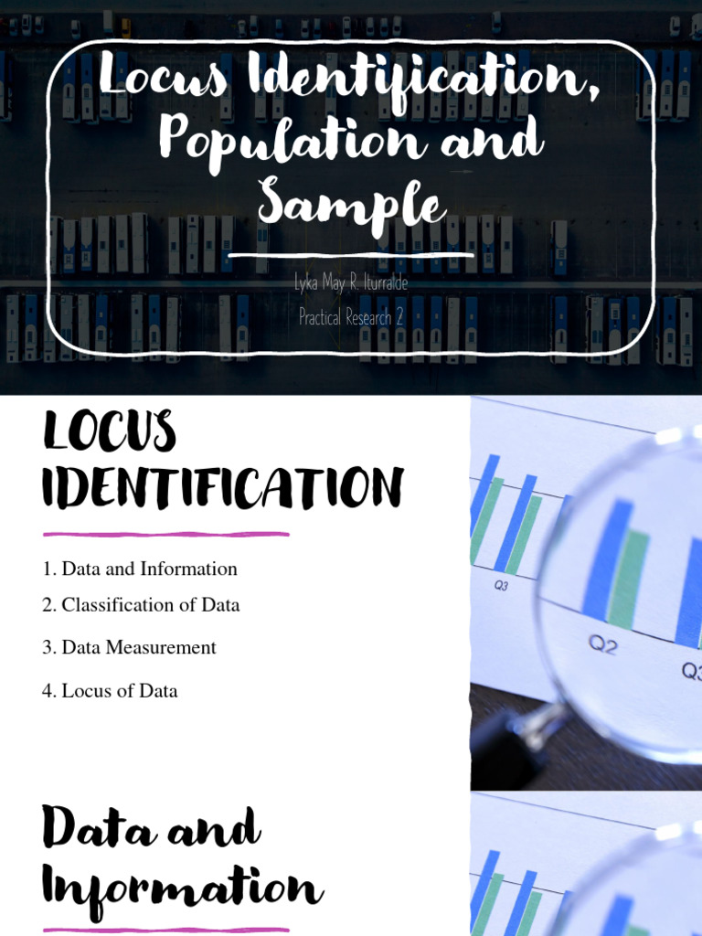 Locus-Identification-Population-and-Sample | PDF | Level Of Measurement ...