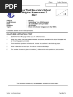 Sec 2 Geog Notes | PDF | Infrastructure | Transport