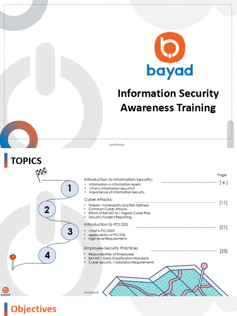 BAYAD InfoSec Awareness Training Material | PDF | Computer Security ...