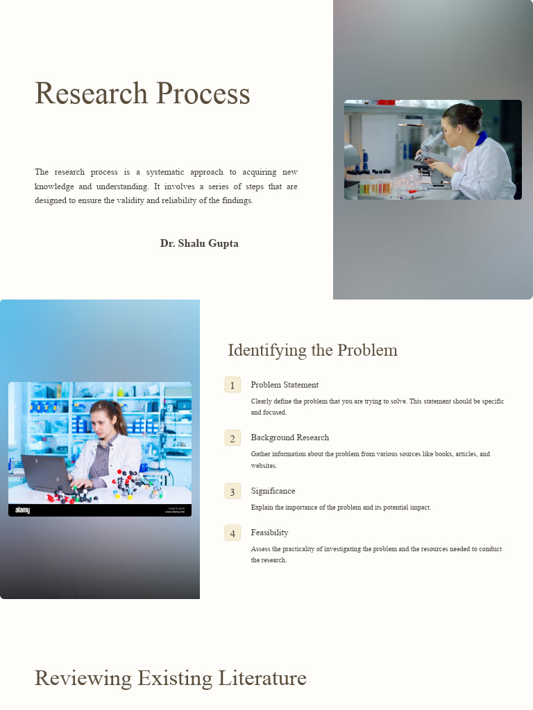 Research Process | PDF | Data Analysis | Hypothesis