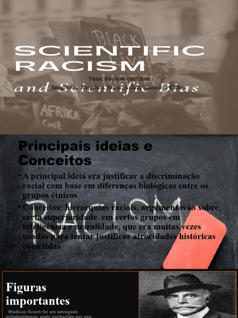 Racismo Científico e Eugenia: Impactos Históricos | PDF | Racismo ...