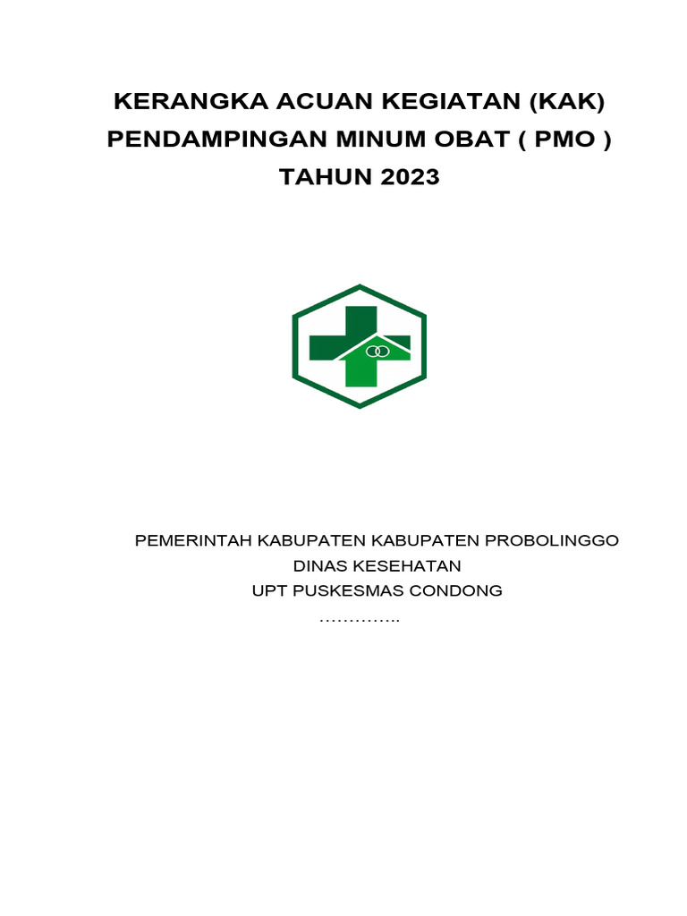 Kak Pendampingan Minum Obat Fix | PDF