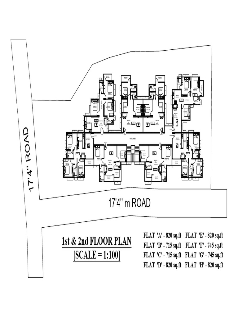 Detailed Floor Plan for Multiple Flats | PDF | Queensland Heritage ...